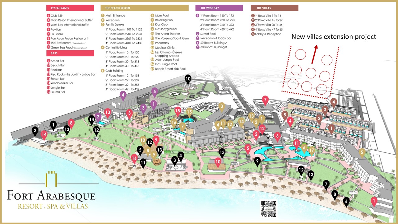 FORT ARABESQUE RESORT SPA & VILLAS 4 * | Coral Travel (Ēģipte, Hurghada)